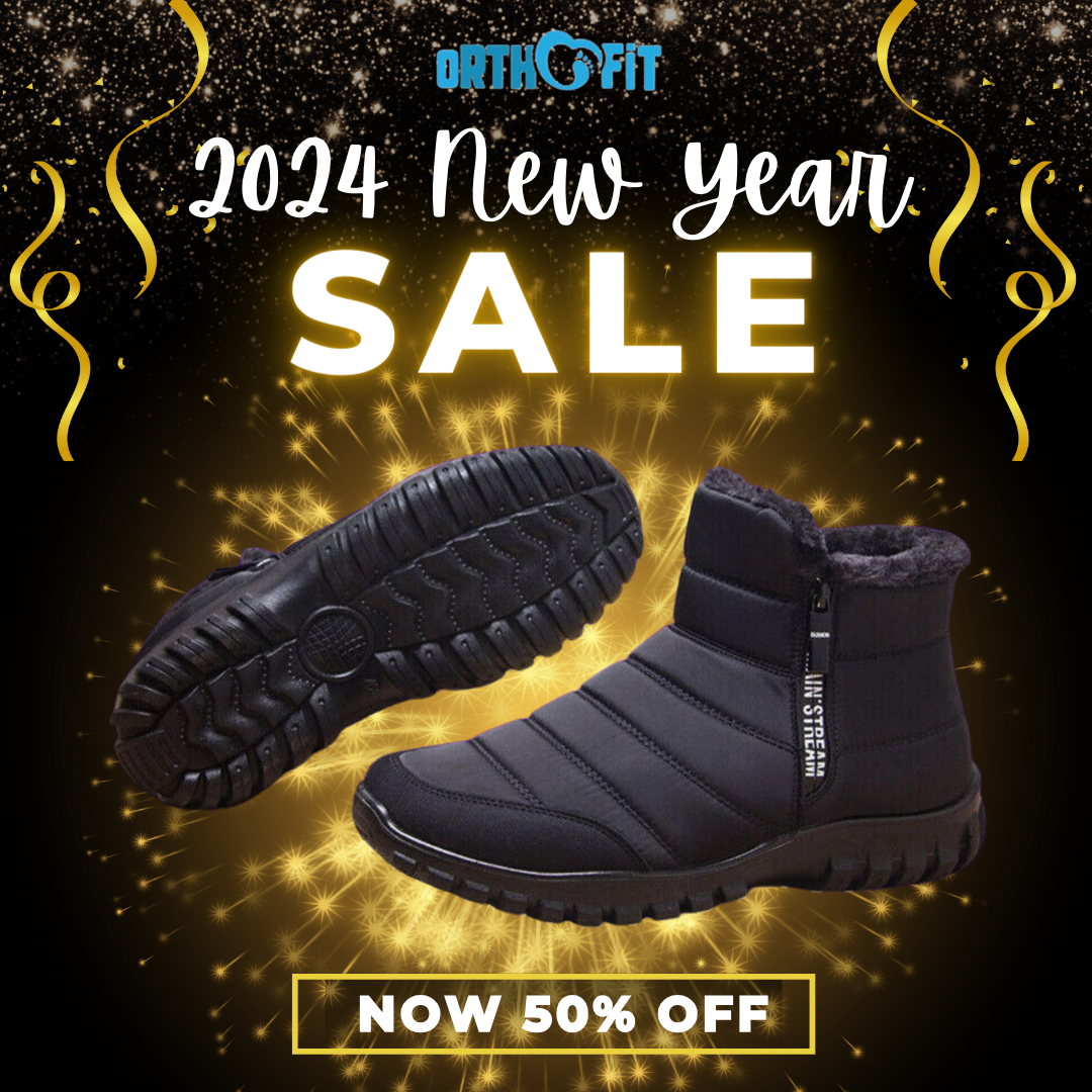 OrthoFit Winter Ankle Boots Mens – The OrthoFit - Premium Orthopedic Footwear