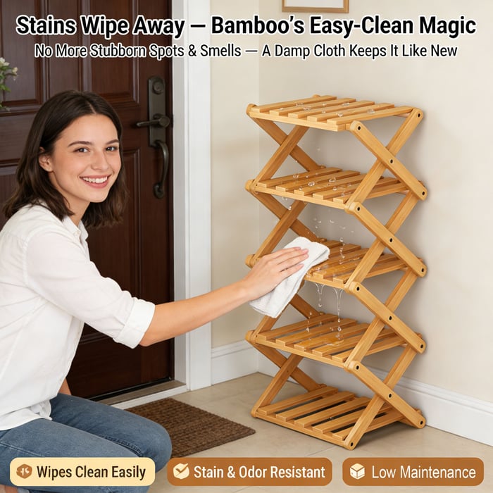 Premium 9-Tier Bamboo Storage Rack – No Assembly Required – The ...